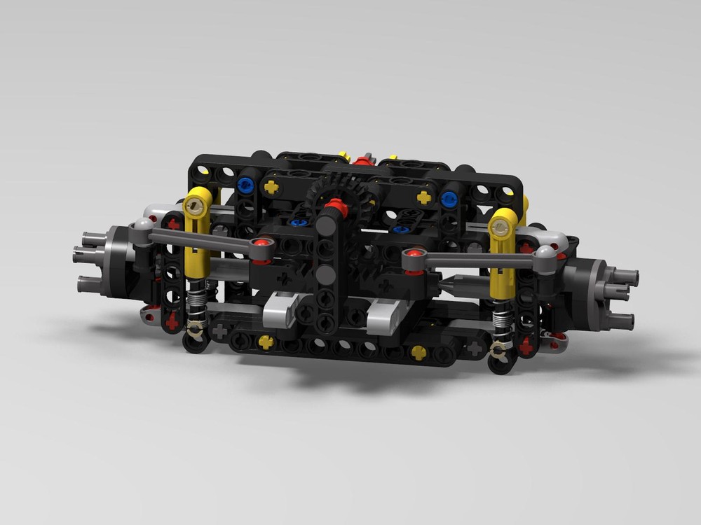 LEGO MOC Front-wheel drive (FWD) by twooosim | Rebrickable - Build with ...