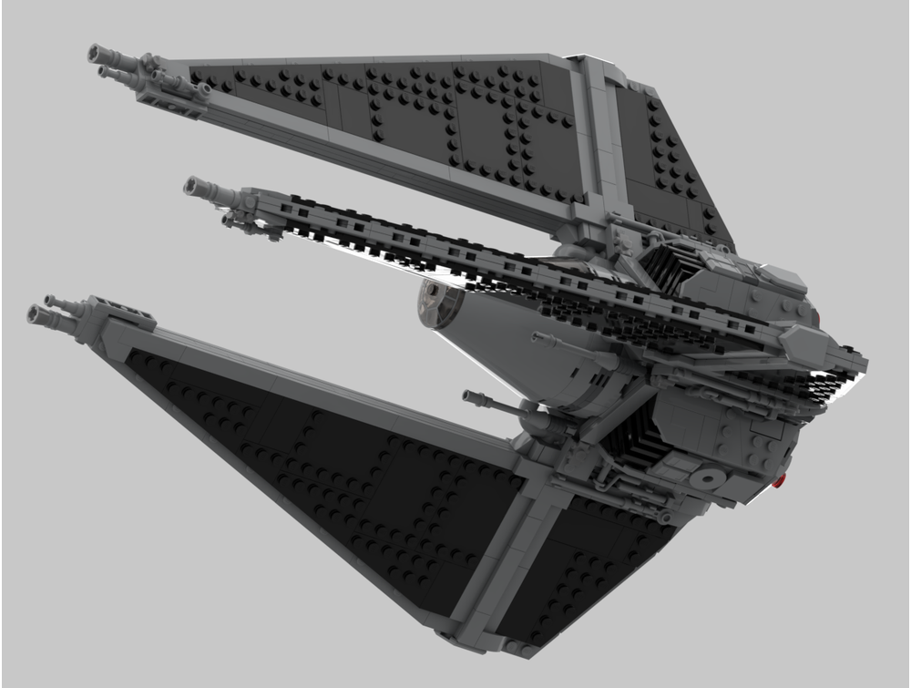 LEGO MOC TIE Phantom by monkeyulize | Rebrickable - Build with LEGO