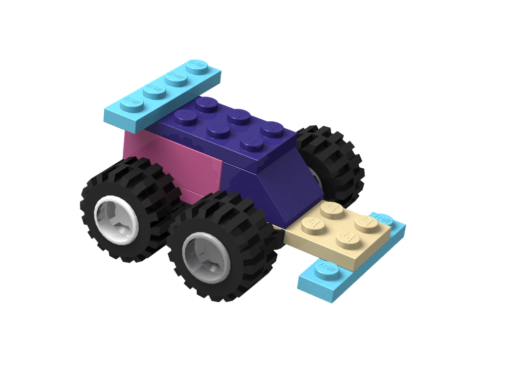 LEGO MOC Racer 01 by Palevin | Rebrickable - Build with LEGO