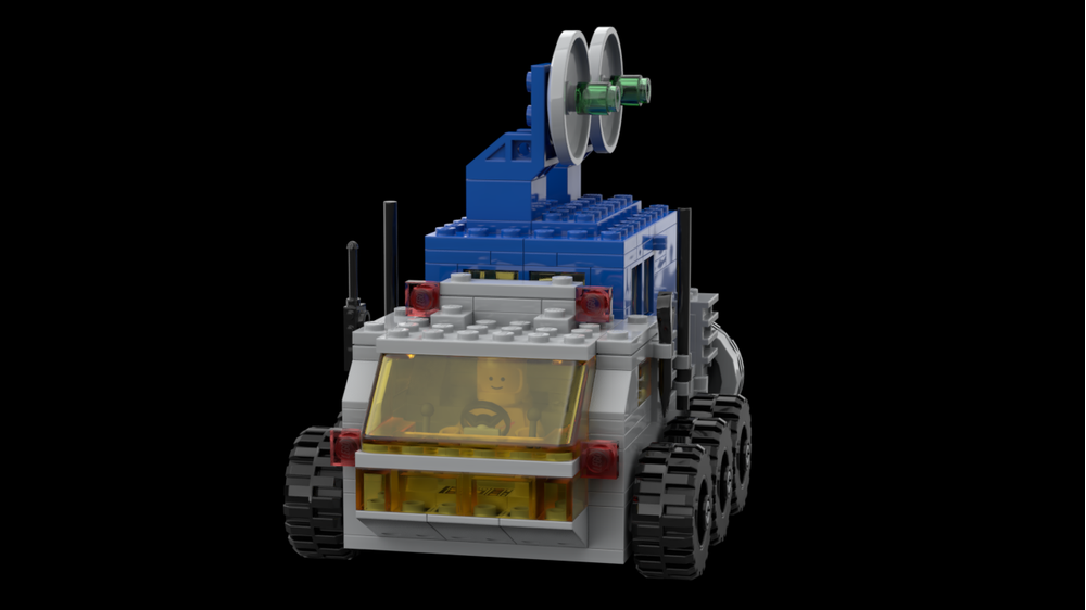 Lego Moc Classic Space Reimagined All Terrain Vehicle 6927 By Watson