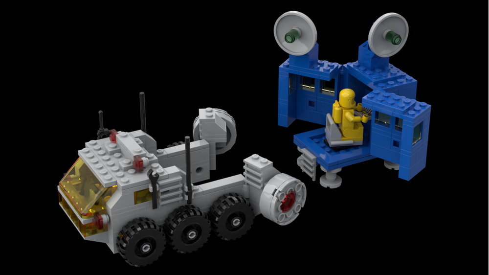 Lego Moc Classic Space Reimagined All Terrain Vehicle 6927 By Watson