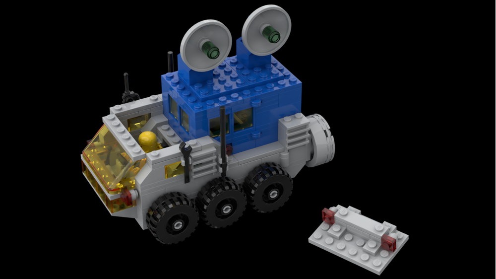 Lego Moc Classic Space Reimagined All Terrain Vehicle 6927 By Watson