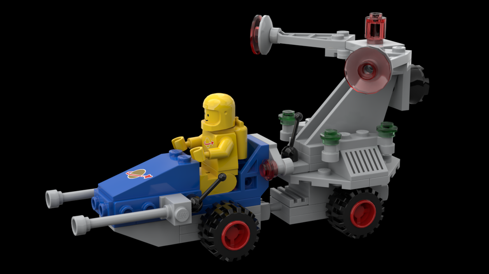 LEGO MOC Classic Space Reimagined: Satellite Patroller 6849 by watson ...