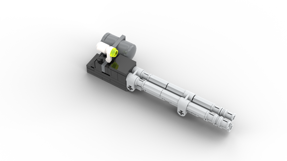 LEGO MOC Multi-barrelled Gun 1a by cmiddleton | Rebrickable - Build ...