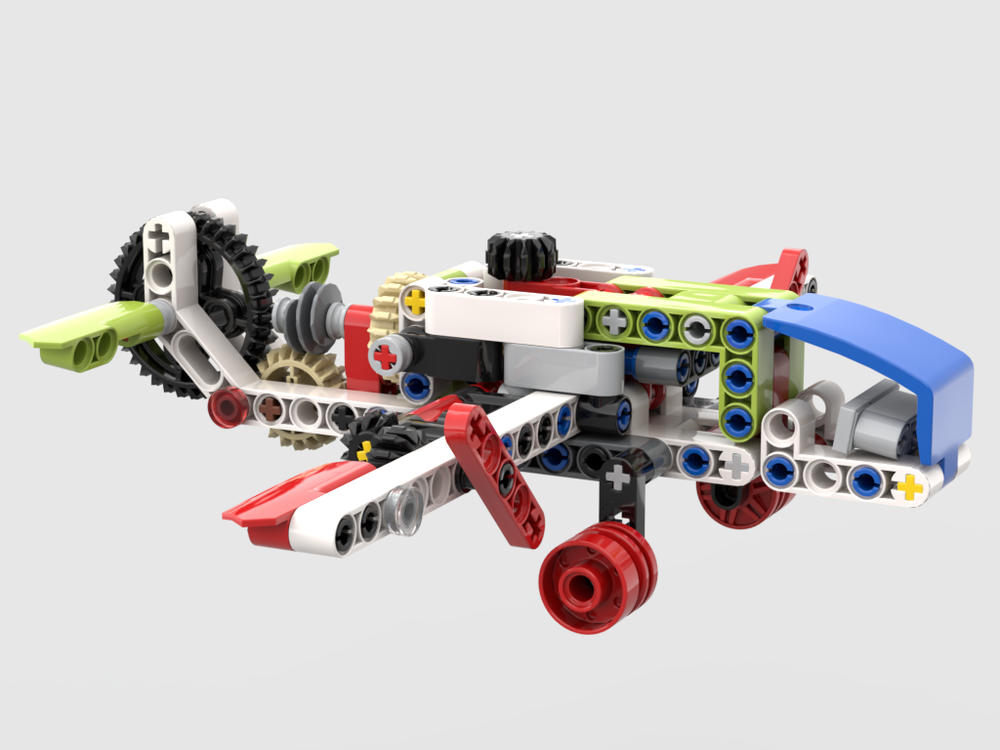 LEGO MOC Propeller Plane by Raptor9889 | Rebrickable - Build with LEGO