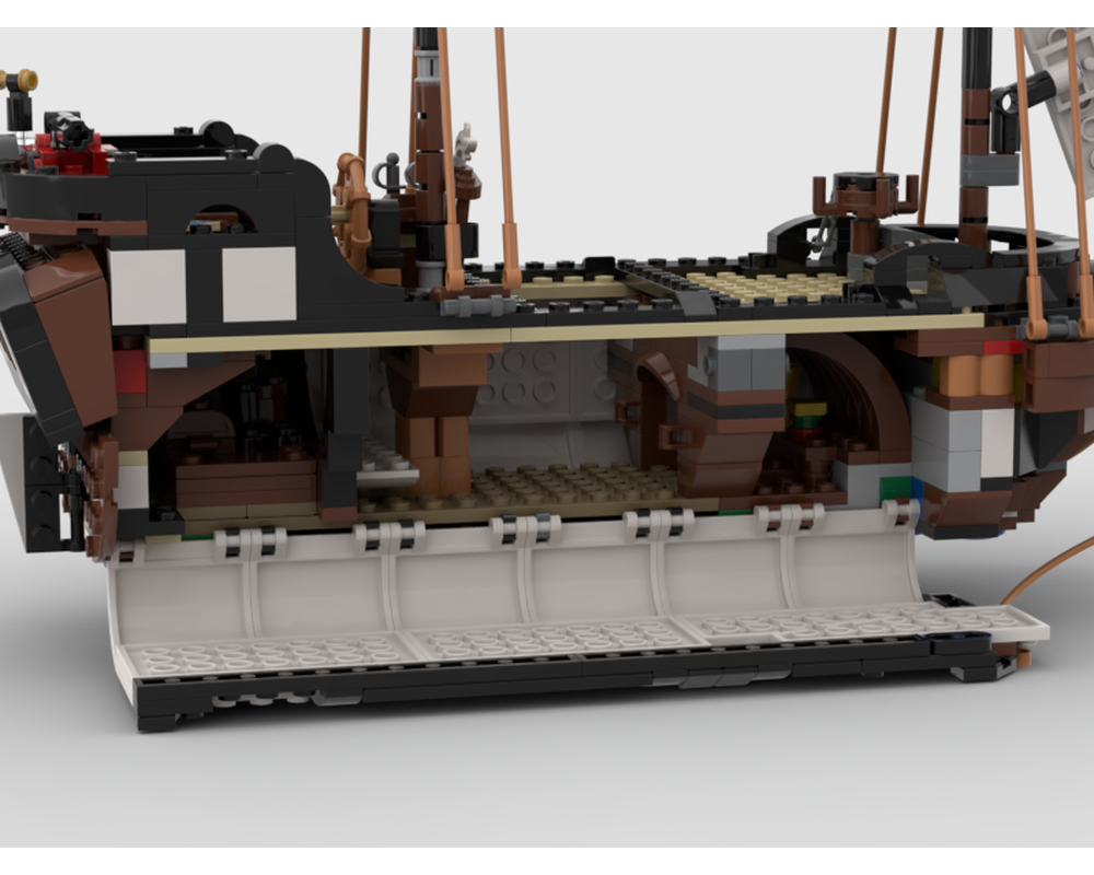 LEGO MOC Imperial Brigantine by garras | Rebrickable - Build with LEGO