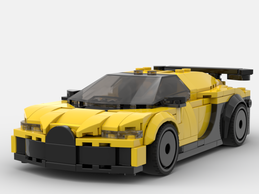 LEGO MOC 2021 Bugatti Chiron Pur Sport by KineticKit | Rebrickable ...
