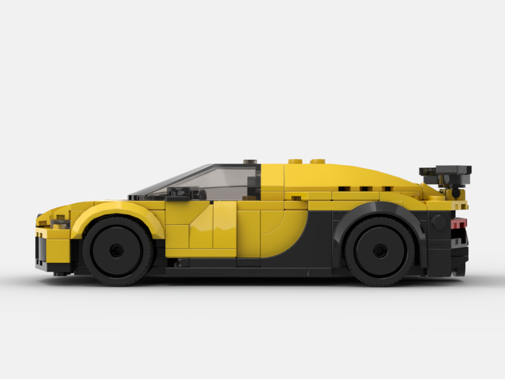 Lego Moc 2021 Bugatti Chiron Pur Sport By Kinetickit Rebrickable