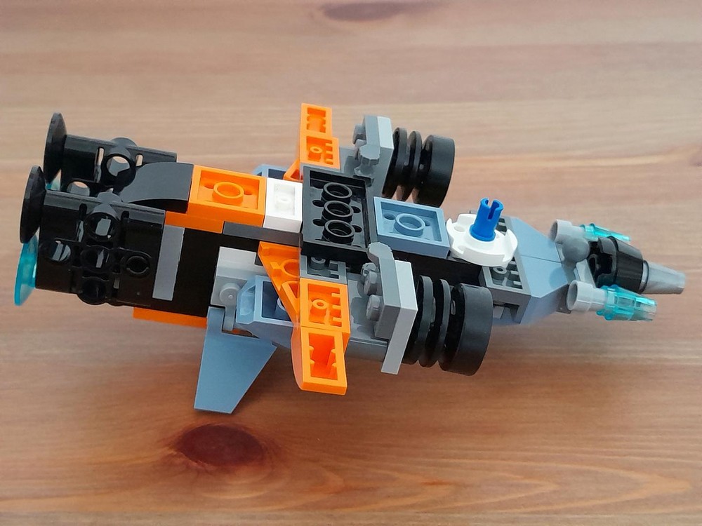 LEGO MOC 31111 Starfighter by R4D3K | Rebrickable - Build with LEGO