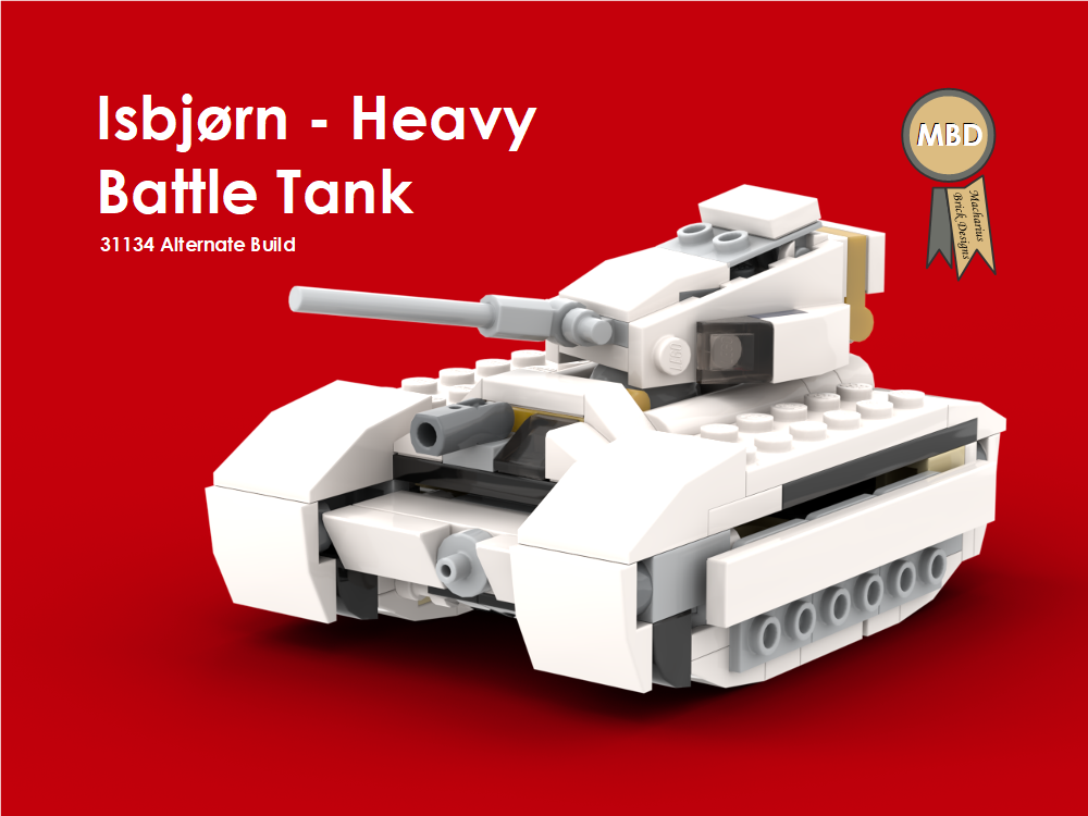 LEGO MOC-153260 Isbjørn - Heavy Battle Tank, 31134 Alternate Build by ...