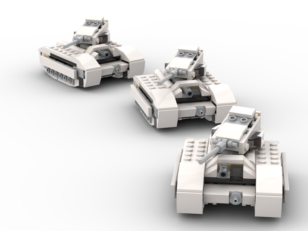 Lego Moc Isbjørn Heavy Battle Tank 31134 Alternate Build By