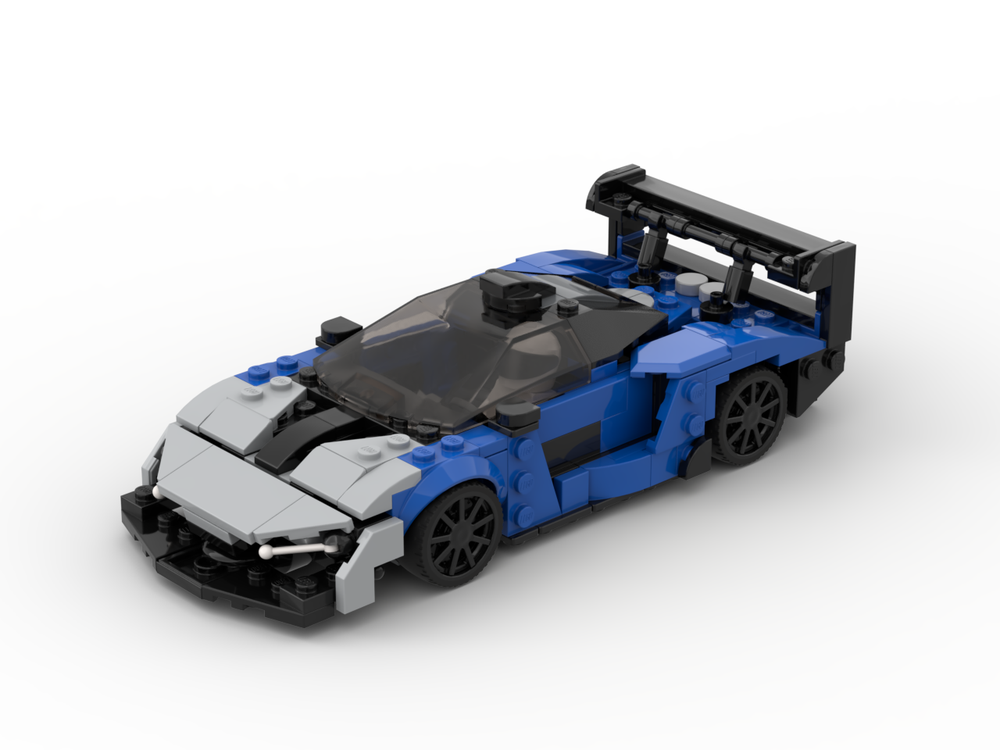 Lego Moc Mclaren Senna Gtr By Stigmocs Rebrickable Build With Lego