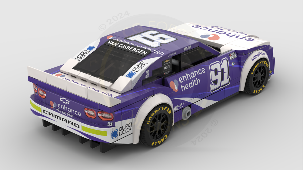 Lego Moc Nascar 2023 Th Gisbergen By Cgforcedesigns Rebrickable