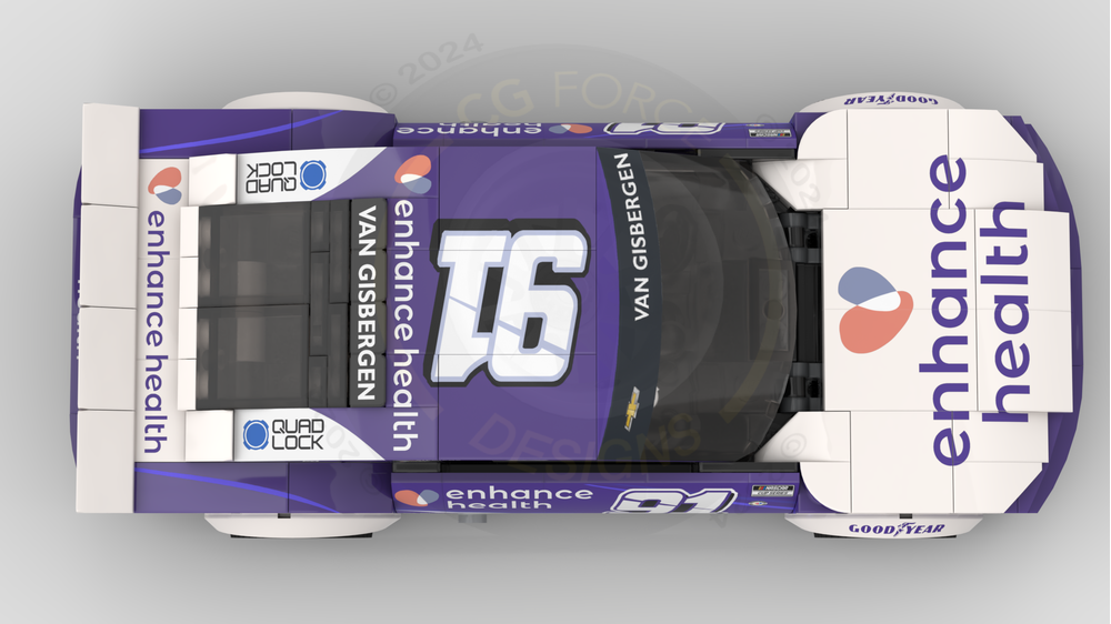 Lego Moc Nascar 2023 Th Gisbergen By Cgforcedesigns Rebrickable