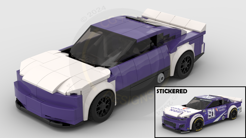 LEGO MOC Nascar 2023 TH Gisbergen by CGForceDesigns | Rebrickable ...
