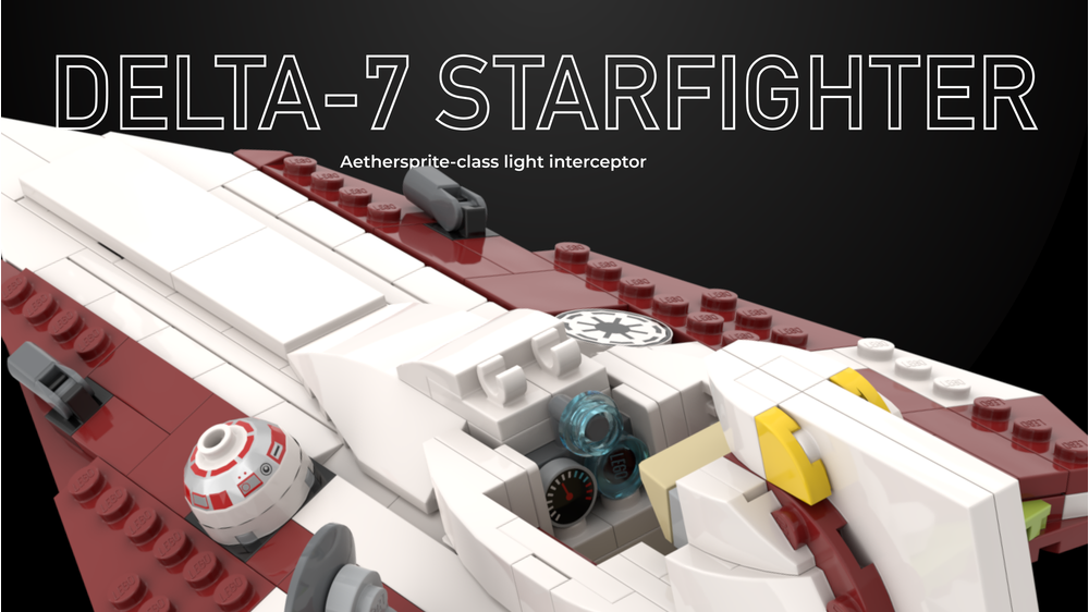 LEGO MOC Delta-7 Starfighter | 75333 MOD by studcollector | Rebrickable ...