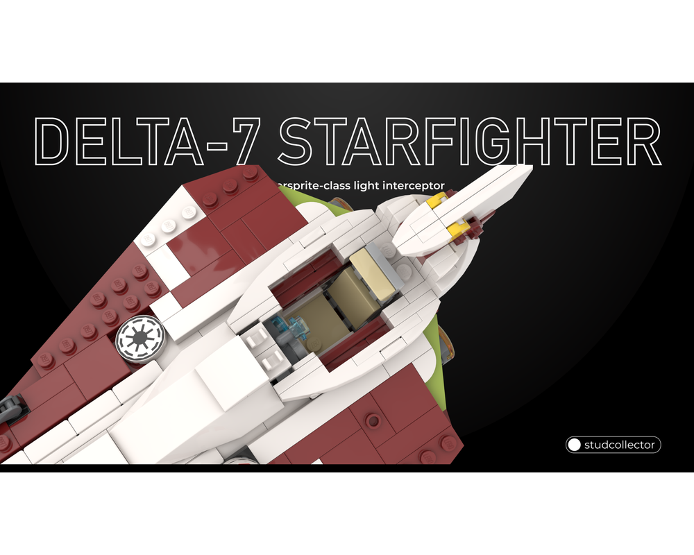 LEGO MOC Delta-7 Starfighter | 75333 MOD by studcollector | Rebrickable ...