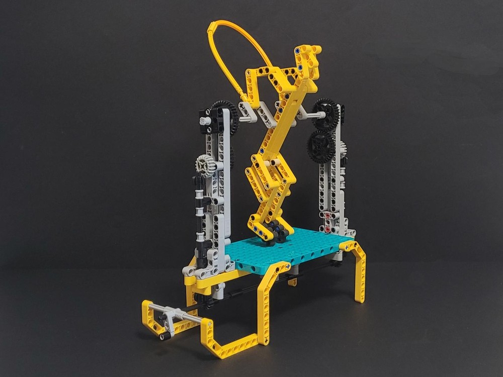 LEGO MOC Skipping rope automaton by jemunoz0 | Rebrickable - Build with ...