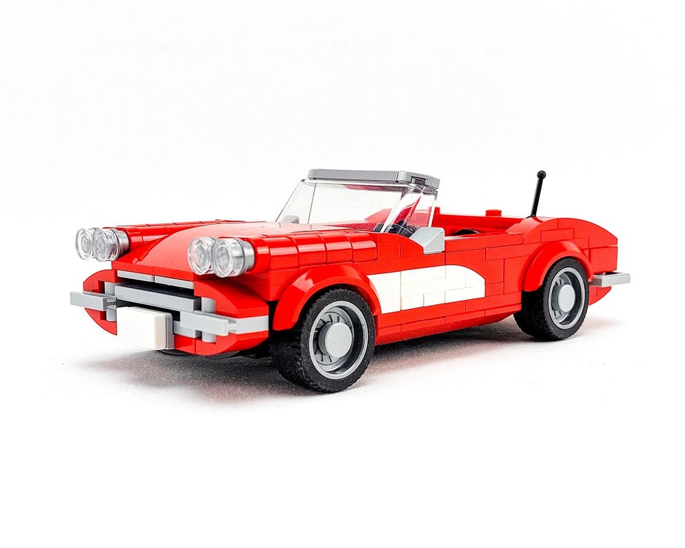 LEGO MOC 1961 Chevrolet Corvette C1 by SFH_Bricks | Rebrickable - Build ...