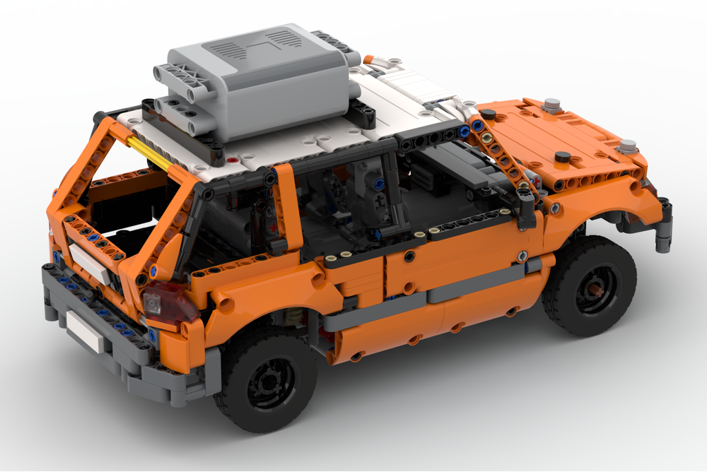 LEGO MOC [PDF] Generic car - Lemon by Horcikdesigns | Rebrickable - Build with LEGO