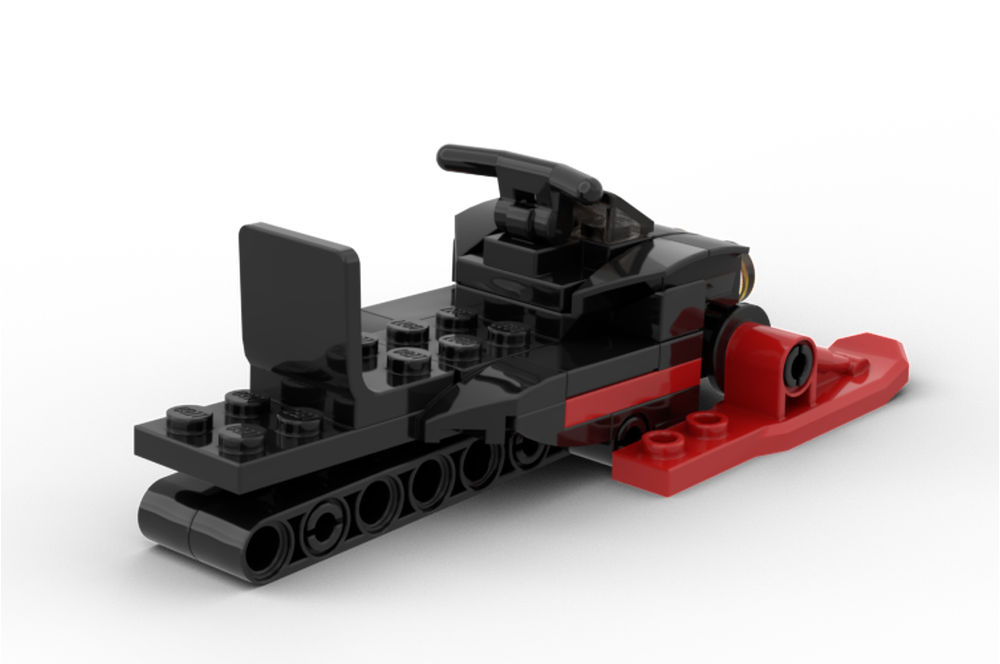 Lego Moc Snowmobile By Nico2301 Rebrickable Build With Lego