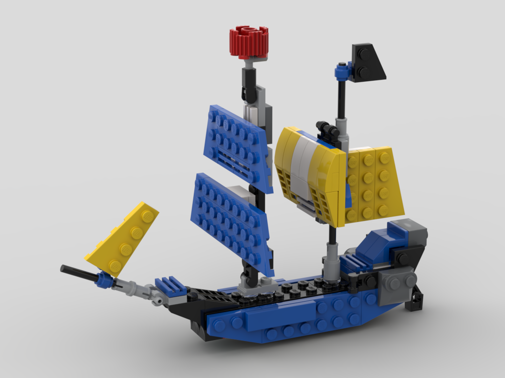 LEGO MOC 31087 - Ketch (two-masted sailboat) #100 by KlintIsztvud ...