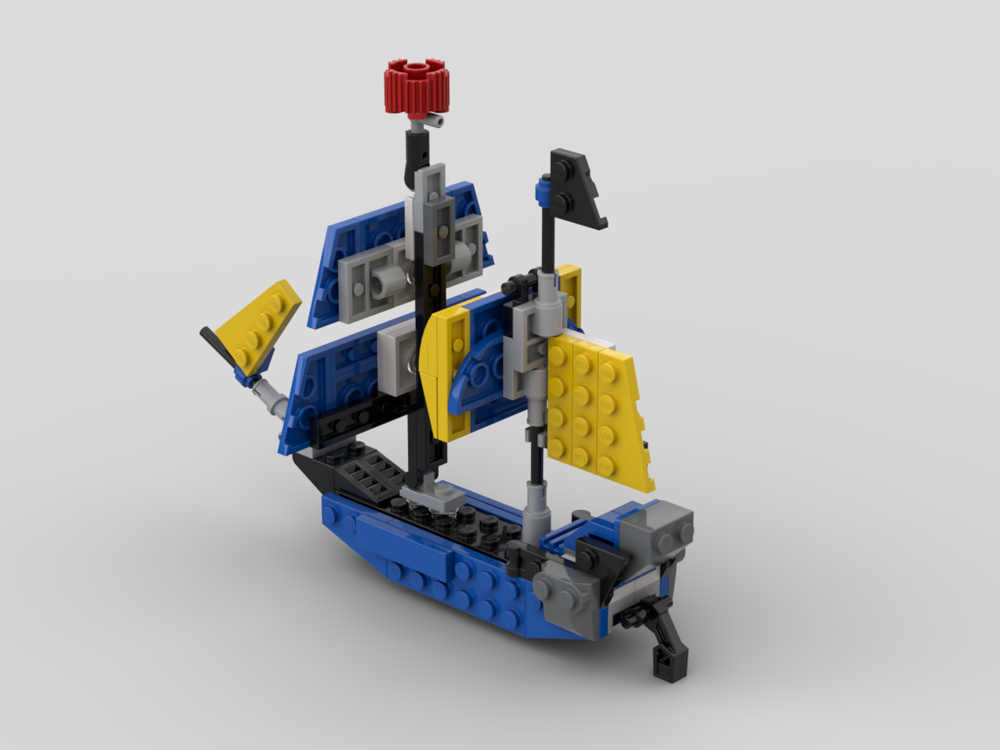 LEGO MOC 31087 - Ketch (two-masted sailboat) #100 by KlintIsztvud ...