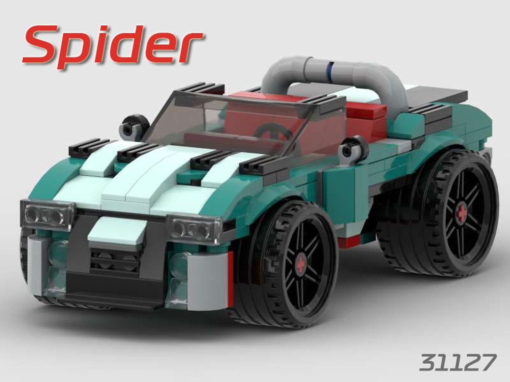 LEGO MOC 31127 Spider by dLegooo | Rebrickable - Build with LEGO