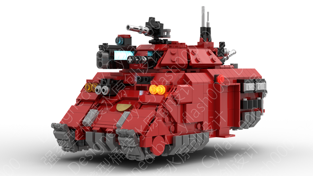 LEGO MOC Repulsor Executioner Tank from Warhammer 40K（minifig scale） by ...