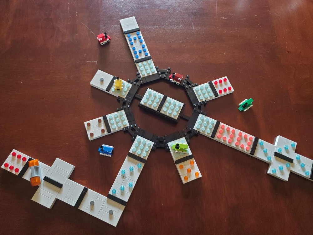 LEGO MOC Double Nine Dominoes by alohasurf | Rebrickable - Build with LEGO