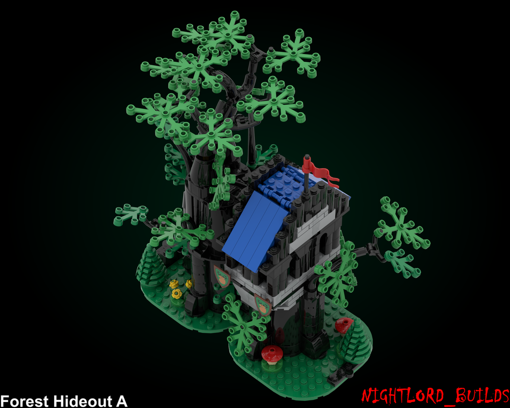 LEGO MOC Forest Hideout Expansion Pack 2in2 by Nightlord_Builds ...