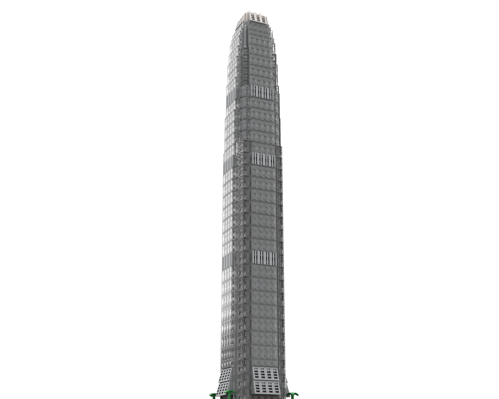 LEGO MOC Two International Finance Centre 1:800 Scale Hong Kong by ...