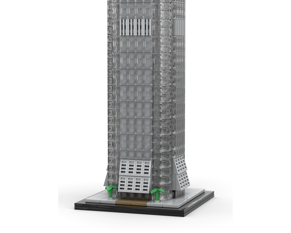 LEGO MOC Two International Finance Centre 1:800 Scale Hong Kong by ...