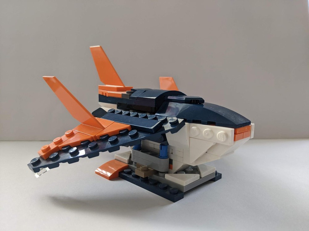 LEGO MOC Supersonic jet Alternate by square_nine | Rebrickable - Build ...