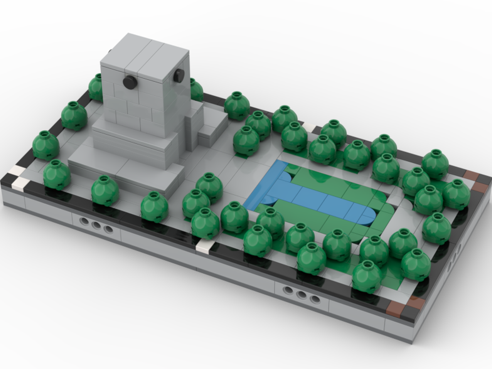 LEGO MOC Houston City Hall by iambriguy | Rebrickable - Build with LEGO