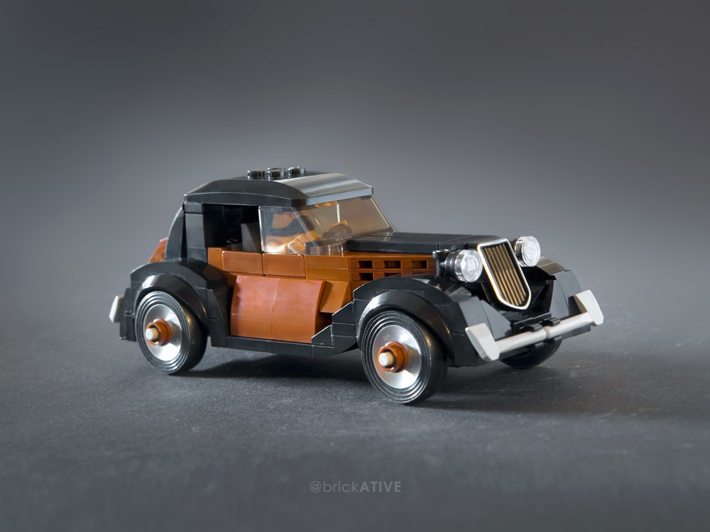 LEGO MOC Citroen TRaction Avant by BrickAtive | Rebrickable - Build ...