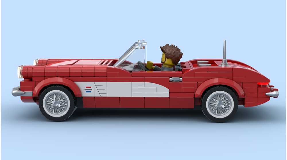 Lego Moc Mocturnal Mini Icons Corvette C1 By Mocturnal Rebrickable