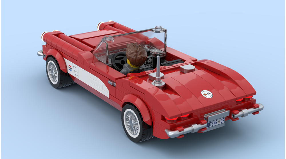 Lego Moc Mocturnal Mini Icons Corvette C1 By Mocturnal Rebrickable