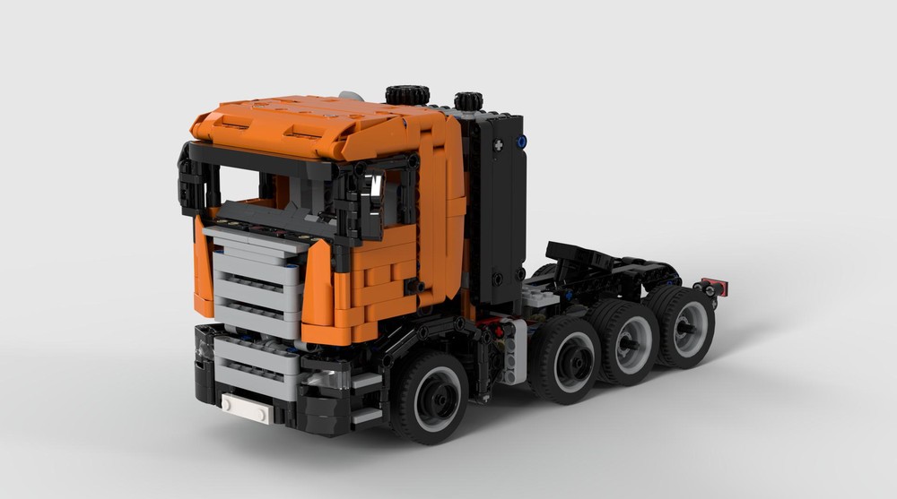 LEGO MOC Scania Truck 8x4 by Ronald_Rumf | Rebrickable - Build with LEGO