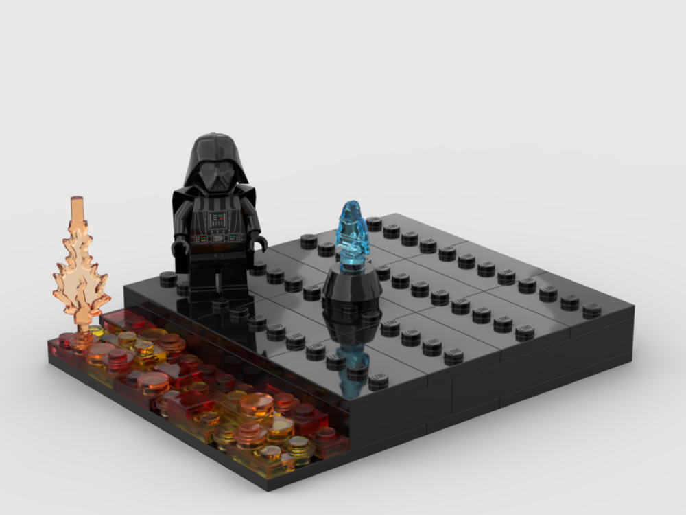 LEGO MOC Darth Vader on Mustafarr by BrickPlanet | Rebrickable - Build with LEGO