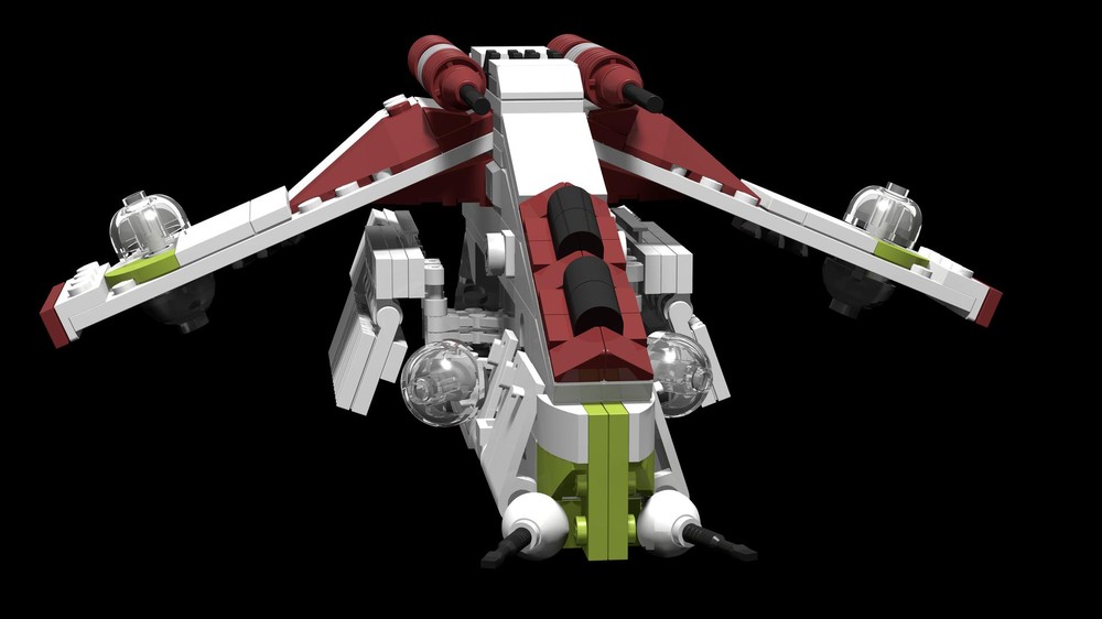 LEGO MOC Republic Gunship (First Battle of Geonosis) by SiberianScholar ...