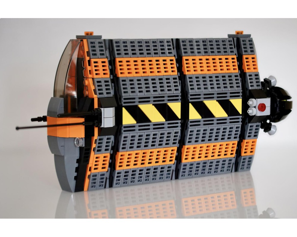 Lego Moc Space Freighter Theta Minor By Brampf Rebrickable Build