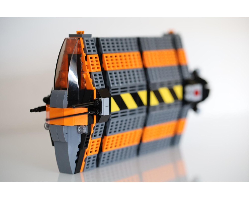 Lego Moc Space Freighter Theta Minor By Brampf Rebrickable Build