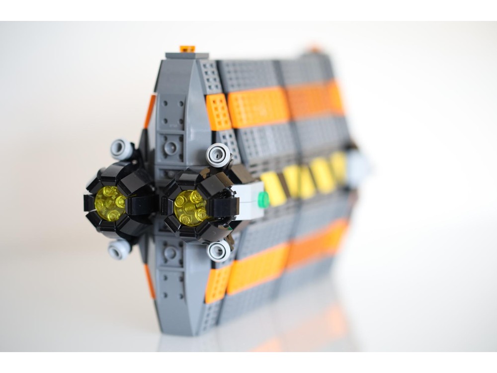 LEGO MOC Space Freighter "Theta Minor" by brampf | Rebrickable - Build ...