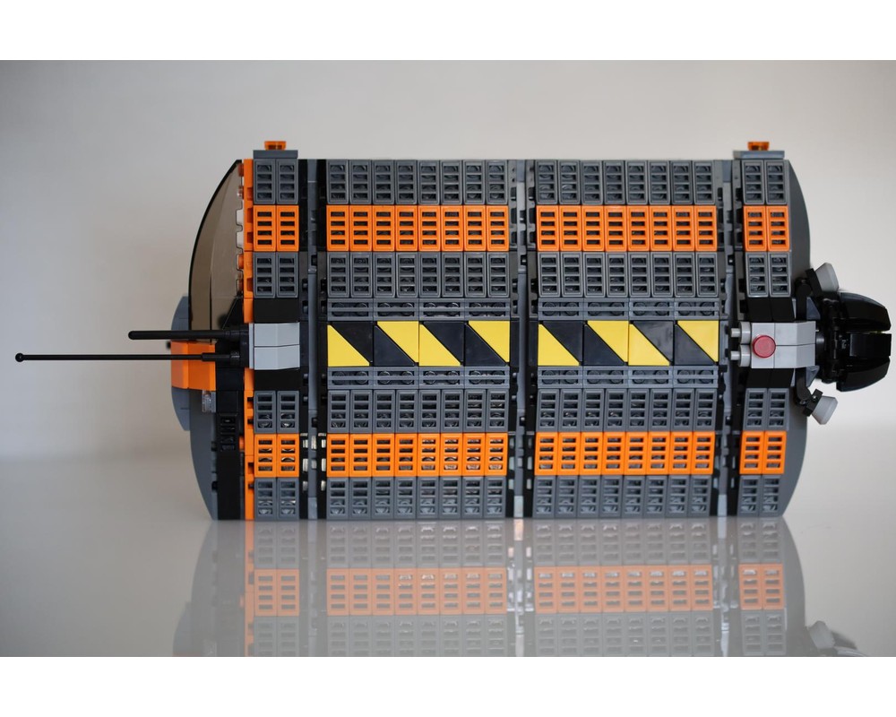 Lego Moc Space Freighter Theta Minor By Brampf Rebrickable Build