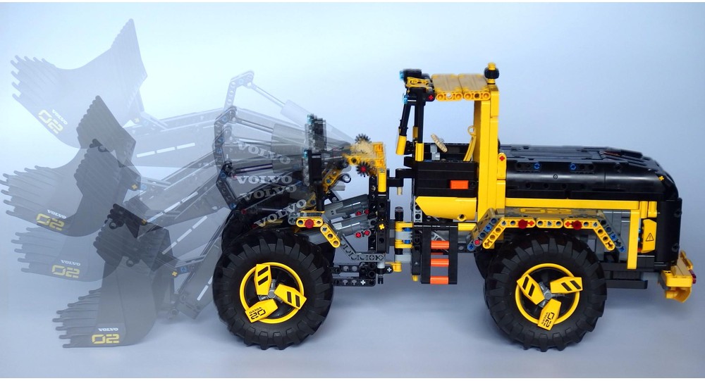 LEGO MOC Volvo Electric Wheel Loader by Repcovsky | Rebrickable - Build ...