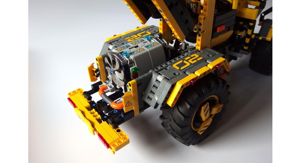 LEGO MOC Volvo Electric Wheel Loader by Repcovsky | Rebrickable - Build ...