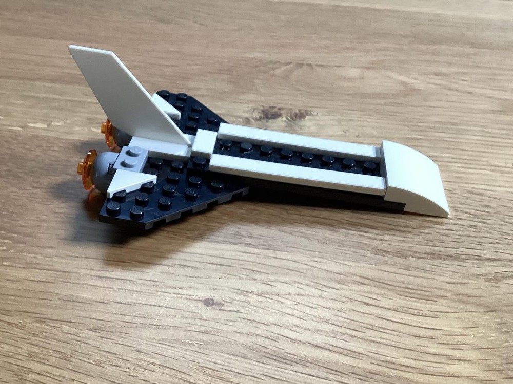 LEGO MOC Space Shuttle by RiaanLegoBoy | Rebrickable - Build with LEGO