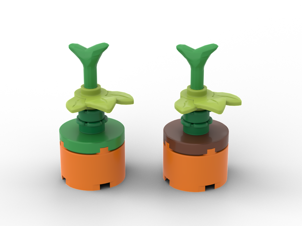 LEGO MOC Pot Plant 01 by Palevin | Rebrickable - Build with LEGO