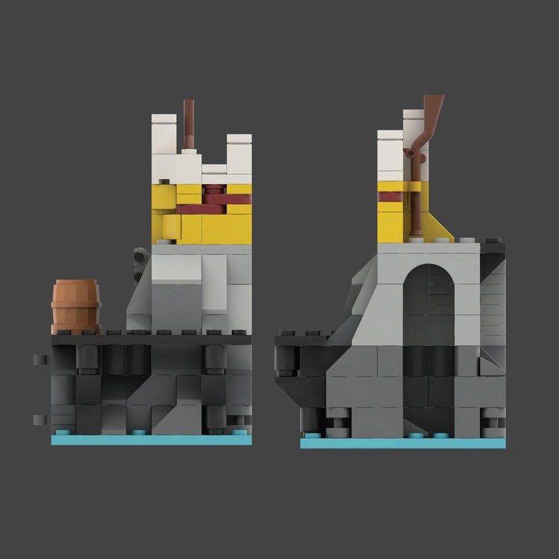 LEGO MOC Small Dock Expansion: Eldorado Fortress (10320) by ...